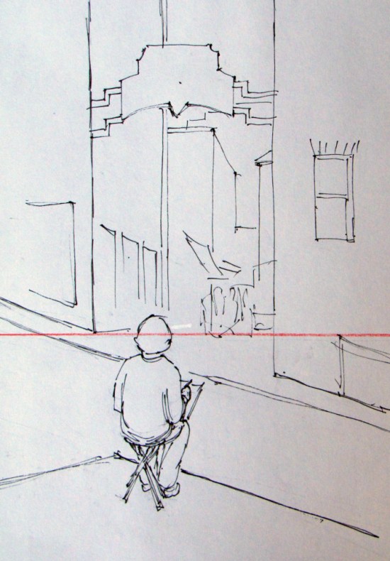 Do you know where your Horizon Line is? – Love to Draw