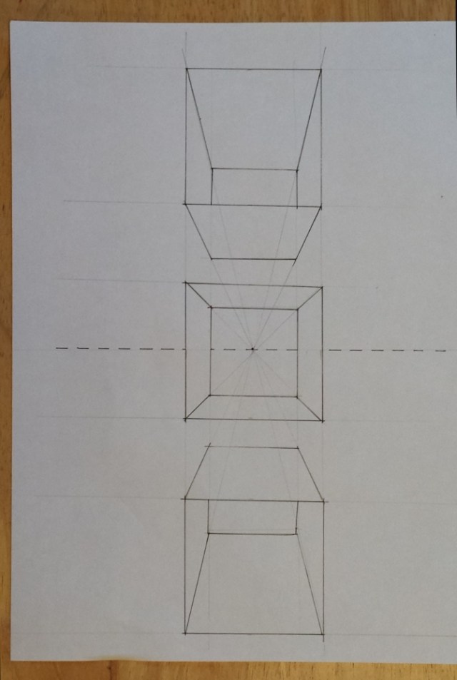 One Point Perspective – Part 2 – Love to Draw