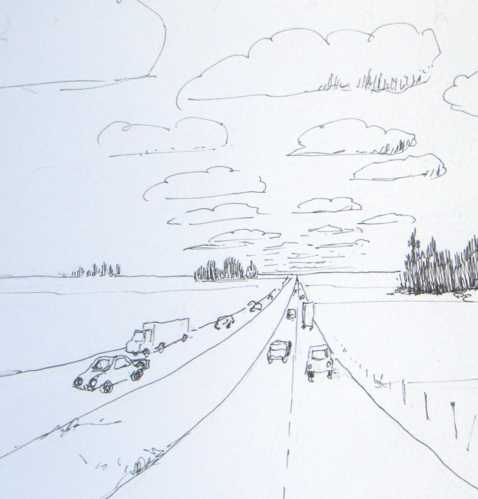A Road Trip Begins – Love to Draw